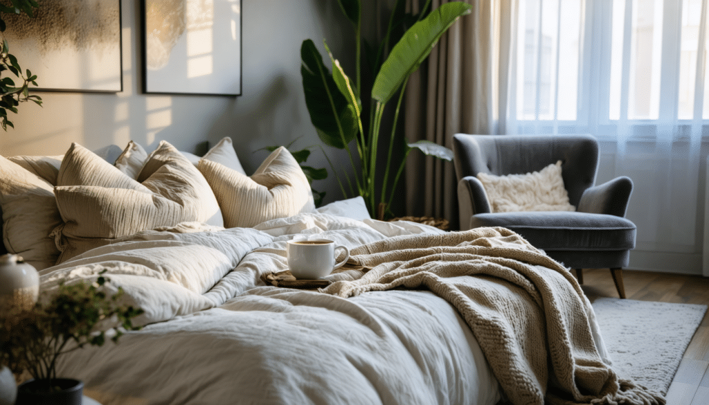 Cocooning : 10 astuces pour une chambre douillette et chaleureuse 🛏️